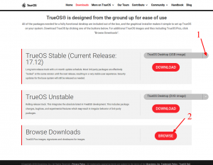 無料OS『TrueOS』インストール用USBメモリ作成…ツールが必要！ | Report Hot Cafe