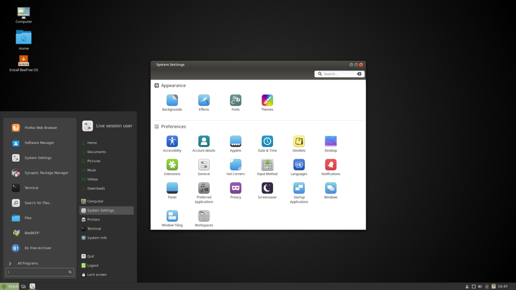 Live USBで無料OS『BeeFree OS』…設定保存も可能！ | Report Hot Cafe